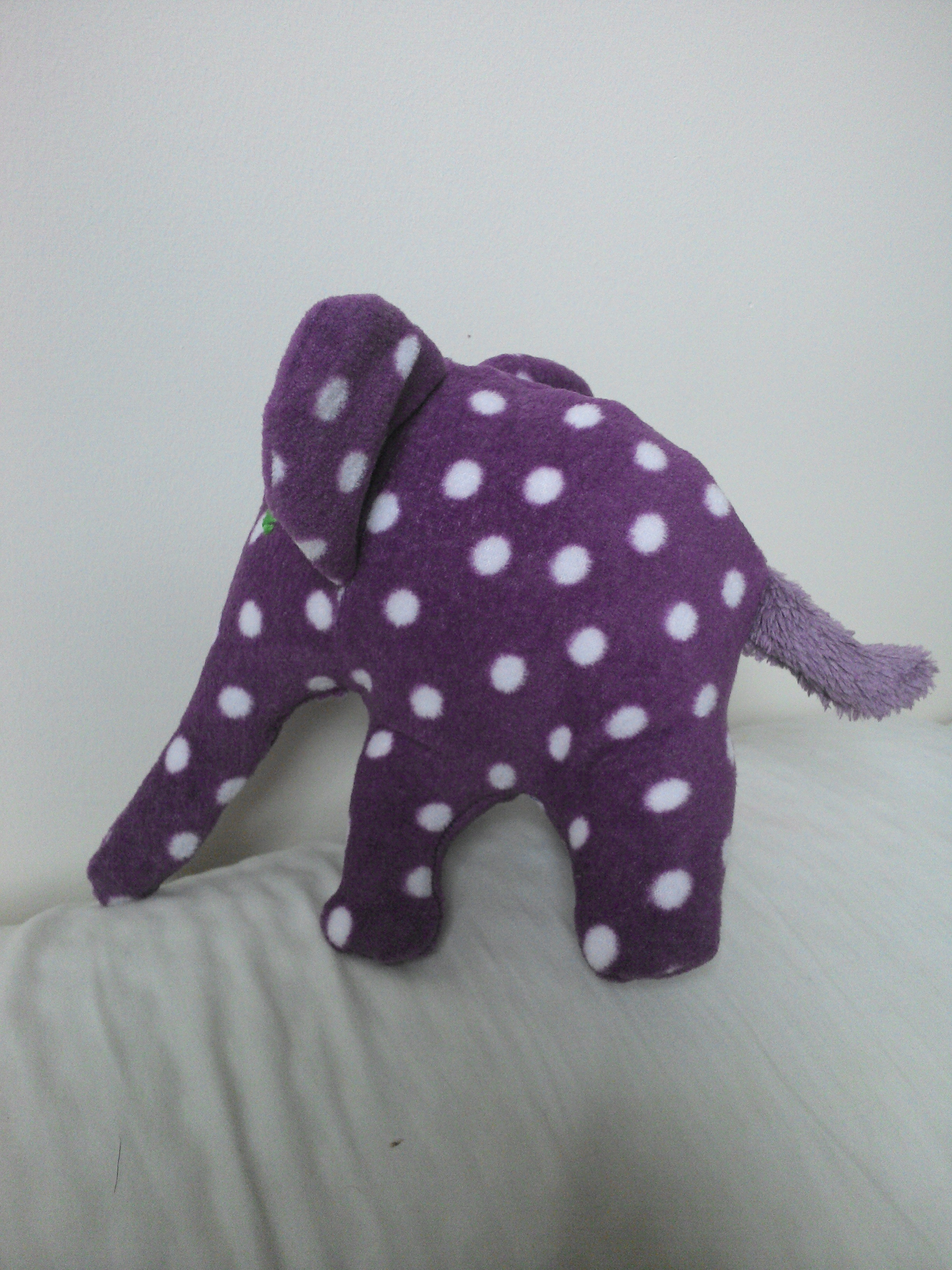 From Onesie to Stuffed Toy Elephant - saturday night stitch