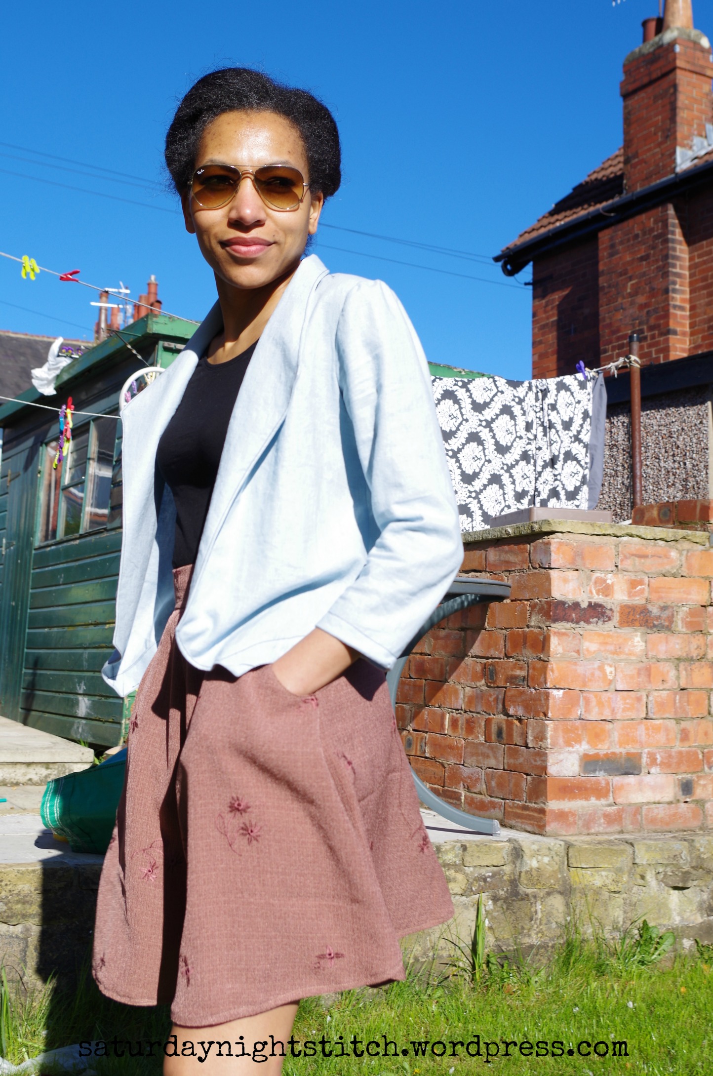 Sewaholic Patterns Hollyburn Skirt | The 4th! A summer Holyburn ...