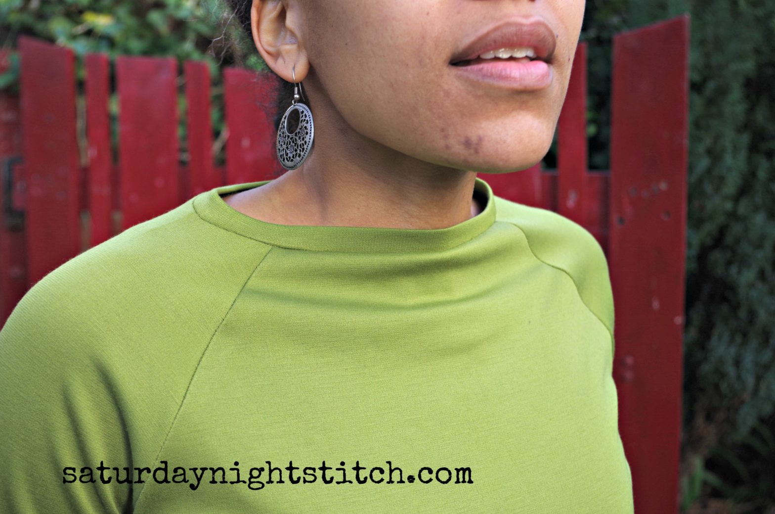 Sew It With Love Delia Top - saturday night stitch