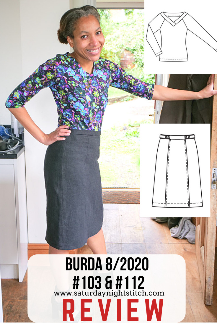 Burda 8/2020 #112 #103 Pattern Review | A Complete Burda Outfit ...