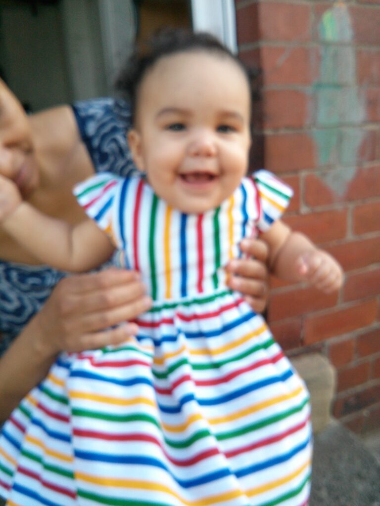 Simplicity 3854 Baby's Dress Sewing Pattern Review - saturday night stitch