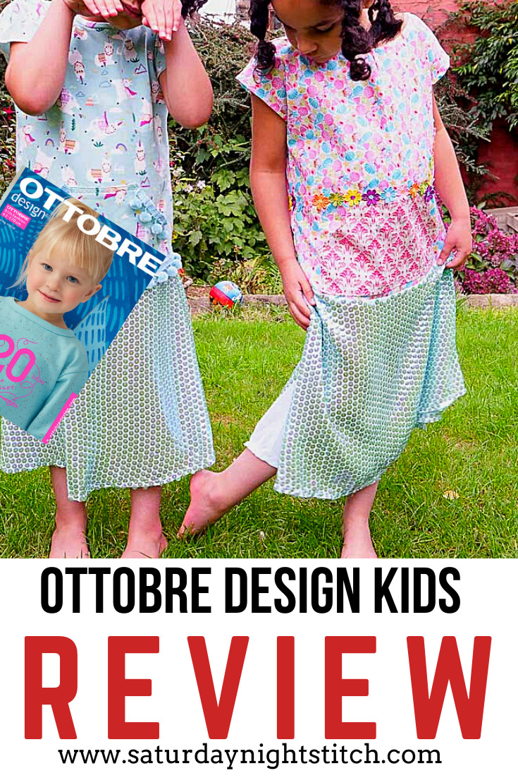 Sewing for Children |Ottobre Design Kids Dresses - saturday night stitch
